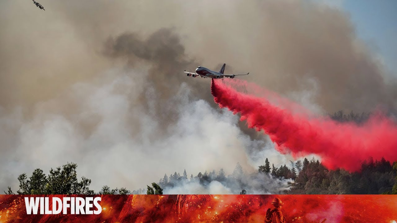 Glass Fire burns thousands of acres in California's wine country - YouTube