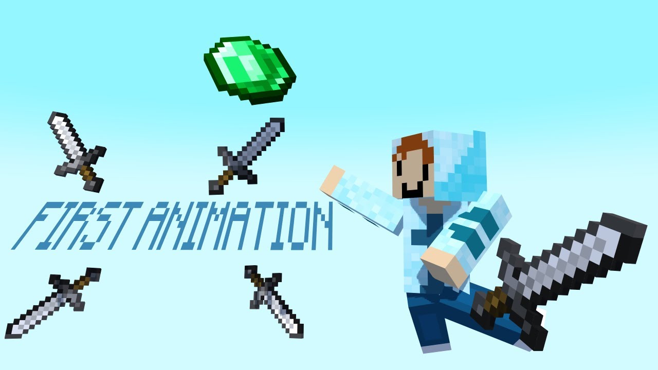 My first mine imation animation - YouTube