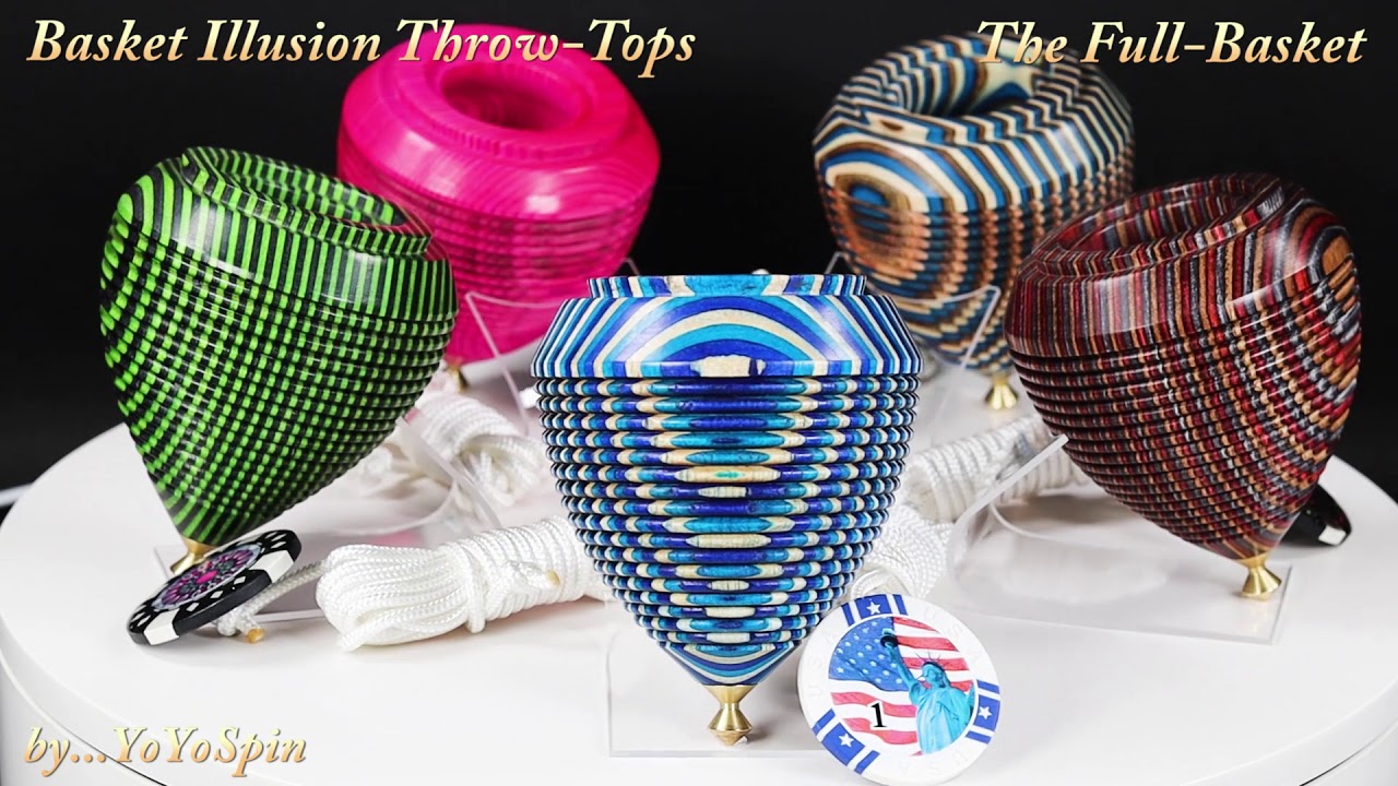 Basket Illusion Throw-Tops - YouTube