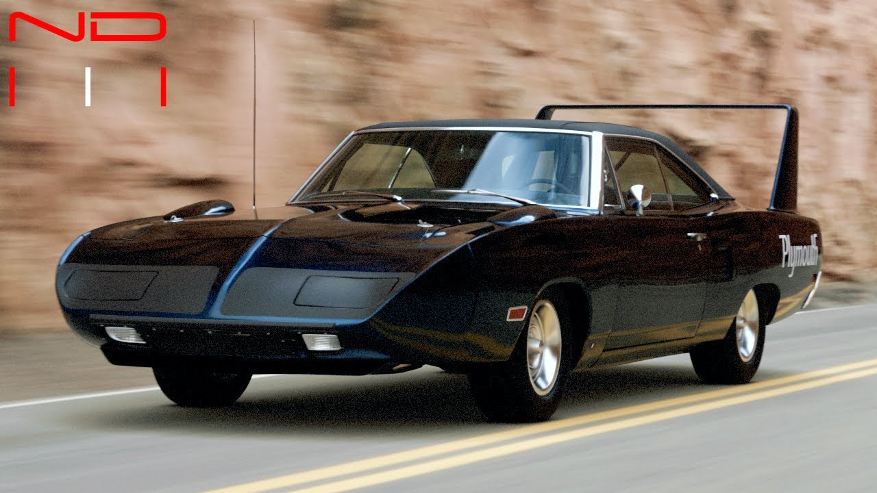 (GT7) Plymouth Superbird '70 - Interior Exhaust Sounds - YouTube