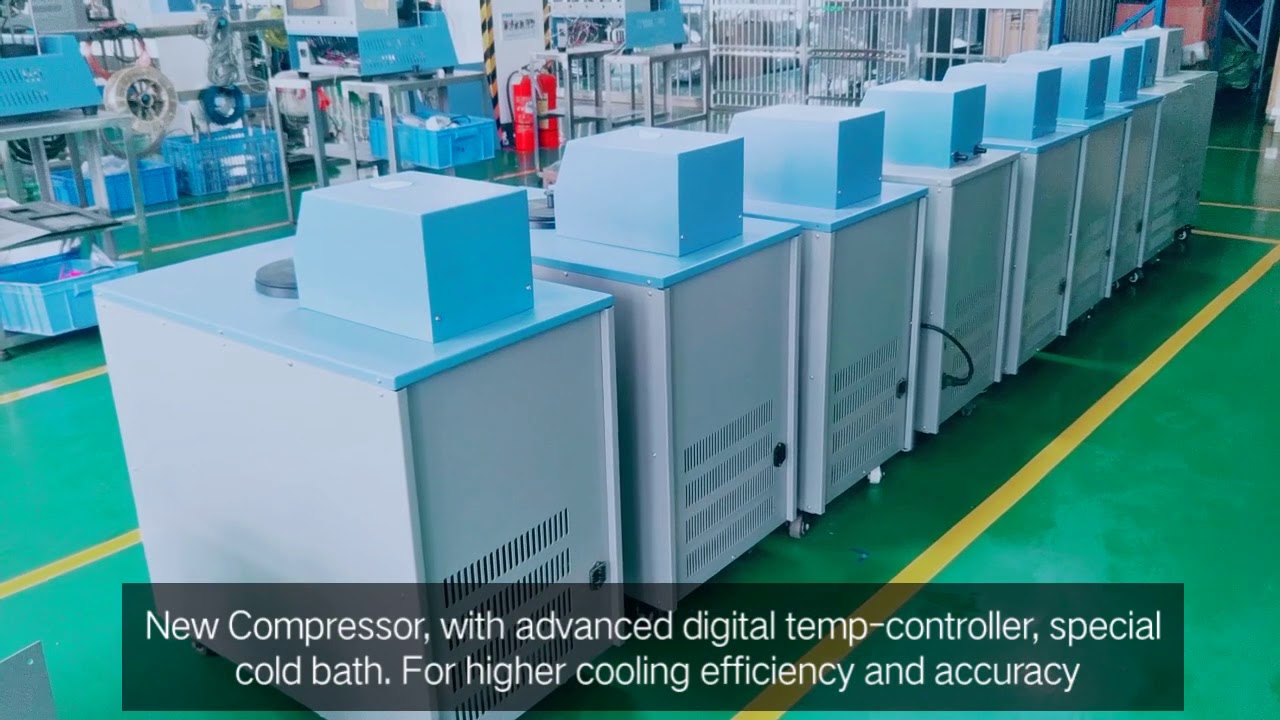 Pour point, CFPP, cooling bath - YouTube