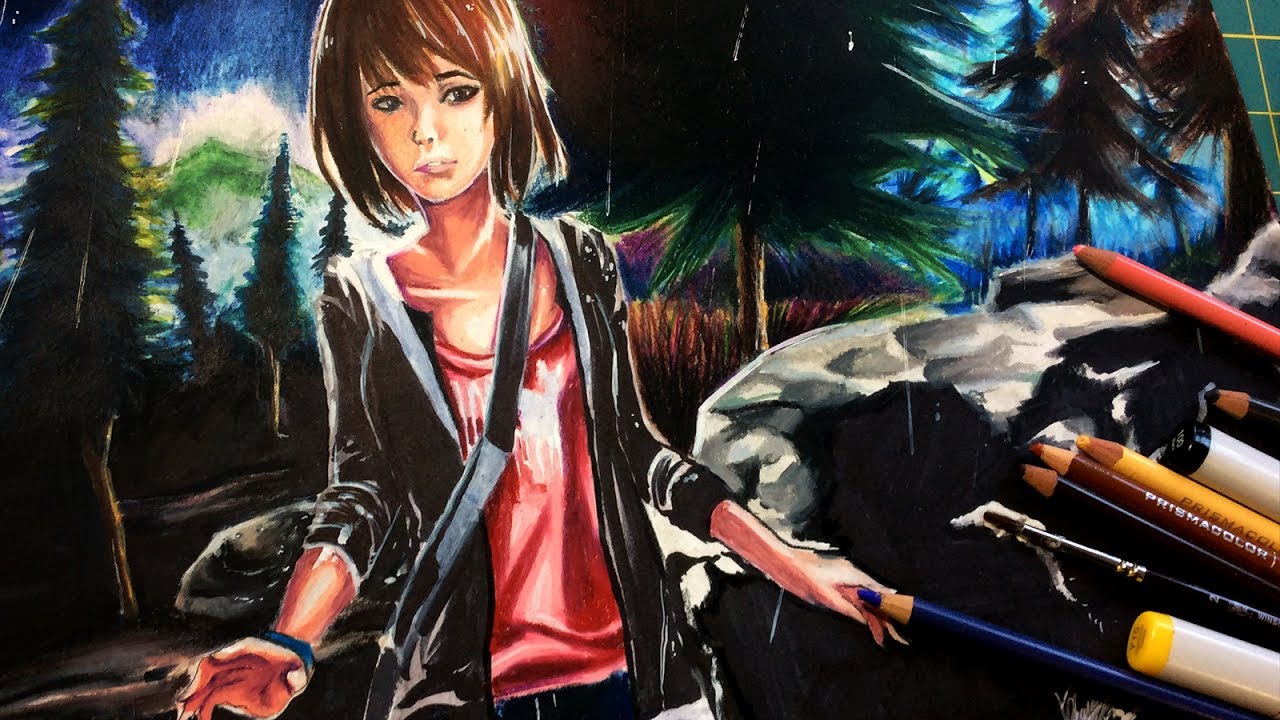 Max Caulfield Fanart - Life is Strange Drawing - YouTube