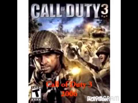All Call of Duty Series games in order - YouTube