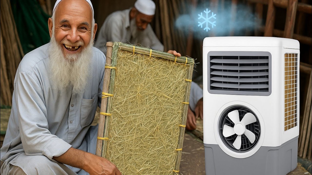 Handmade Grass Cooler Pads – Nature’s Secret to Beating the Heat! - YouTube