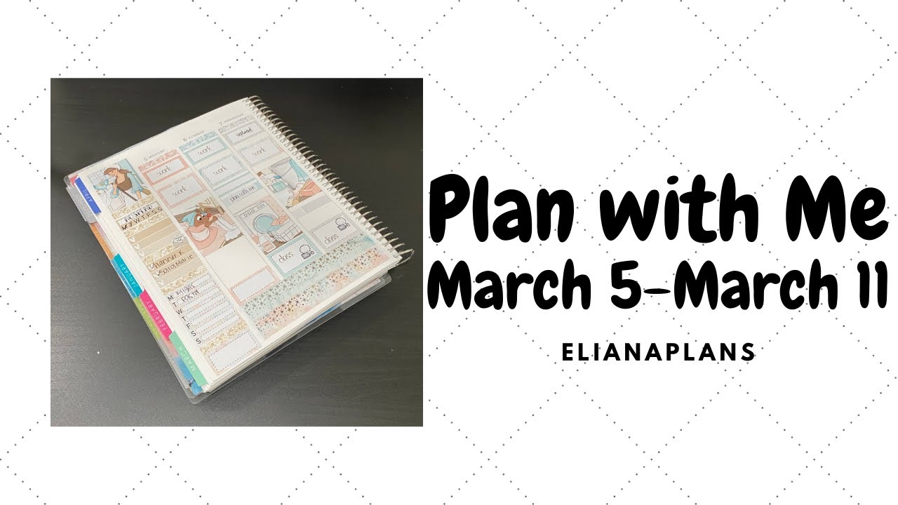 Plan with me Feat Planner Pixie Co - YouTube