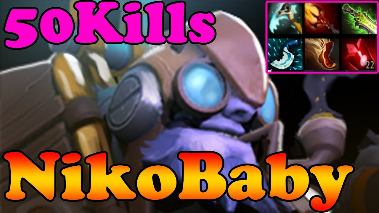 Dota 2 - NikoBaby 7000MMR Plays Tinker 50Kills - Pub Match Gameplay ...