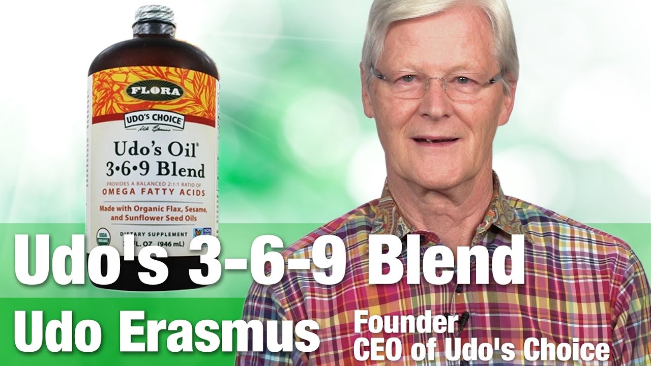 Udo’s Oil 3-6-9 Blend Review & Benefits Explained by Founder & CEO Udo ...