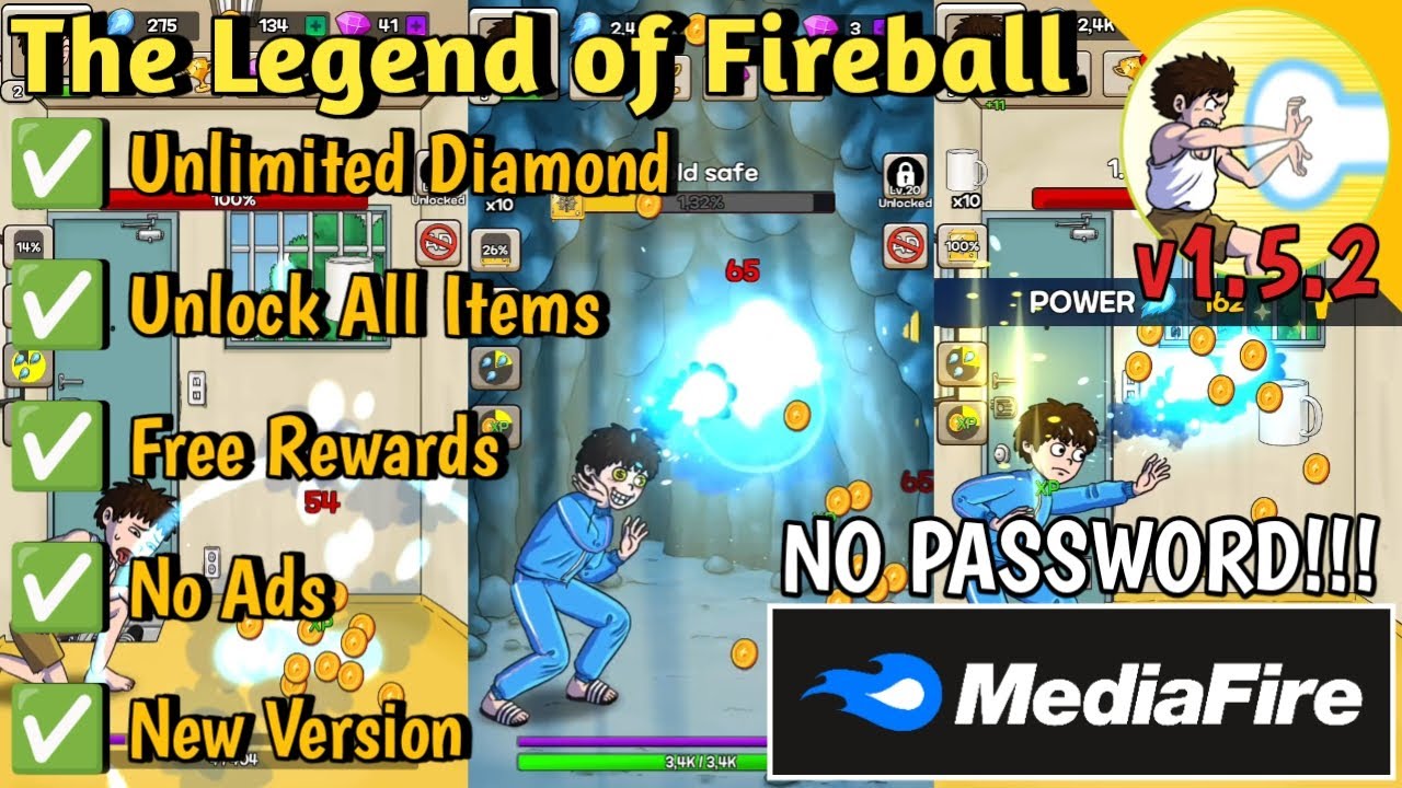 The Legend of Fireball Mod Apk Versi 1.5.2 - Unlimited Diamond & Free Rewards - Terbaru 2025 ...