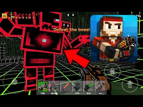 Pixel Gun 3D - All Bosses (iOS,Android) - YouTube