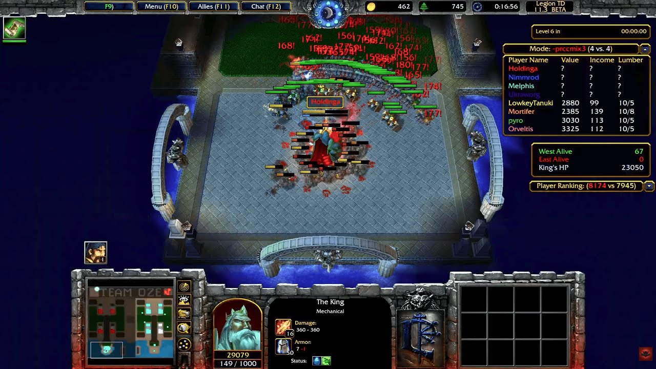 Legion TD - Destroyer | PRCCX3 - 11.2d | Warcraft III - WC3 - YouTube