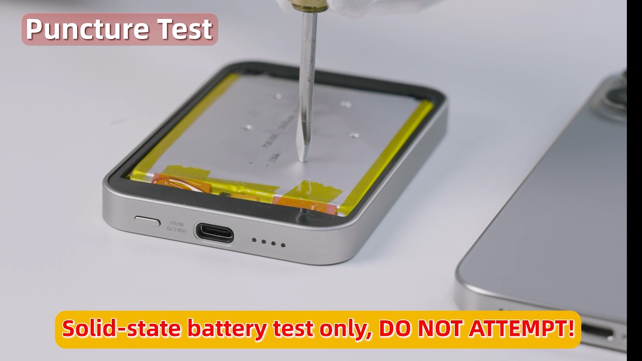 Traditional vs. Solid-State Battery: The Safety Test You NEED to See ...
