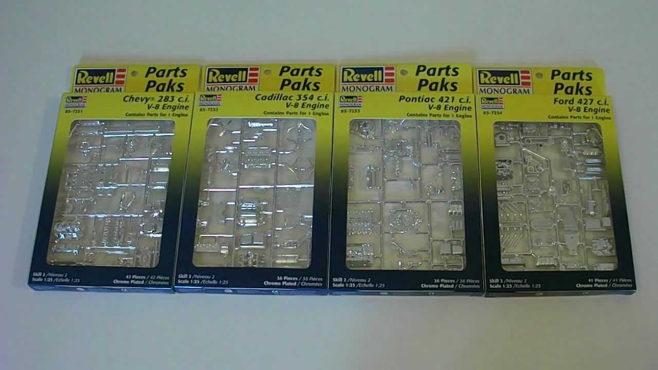 #47 - 1/25 Revell Parts Paks Review - YouTube