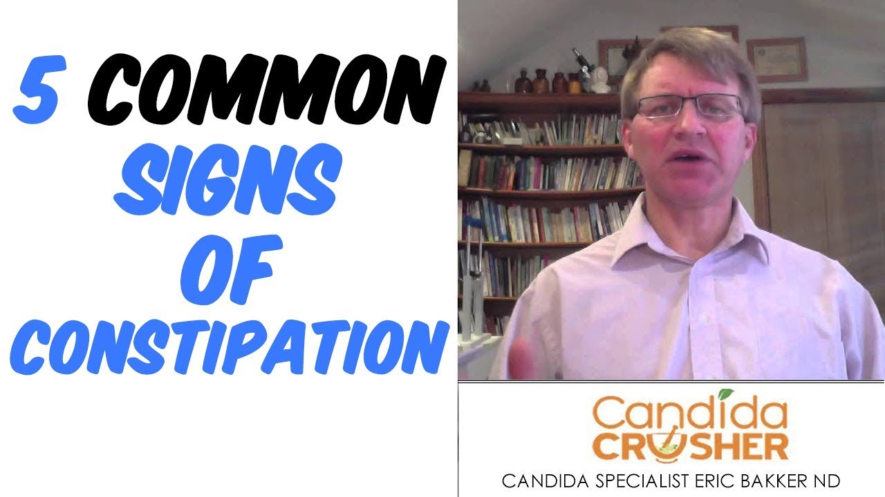 5 Common Signs Of Constipation - YouTube