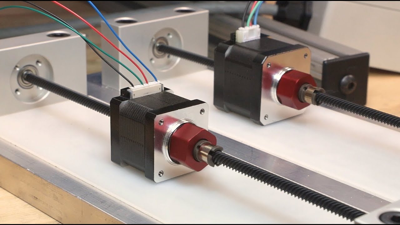 Non Captive Lead Screw Actuators - YouTube