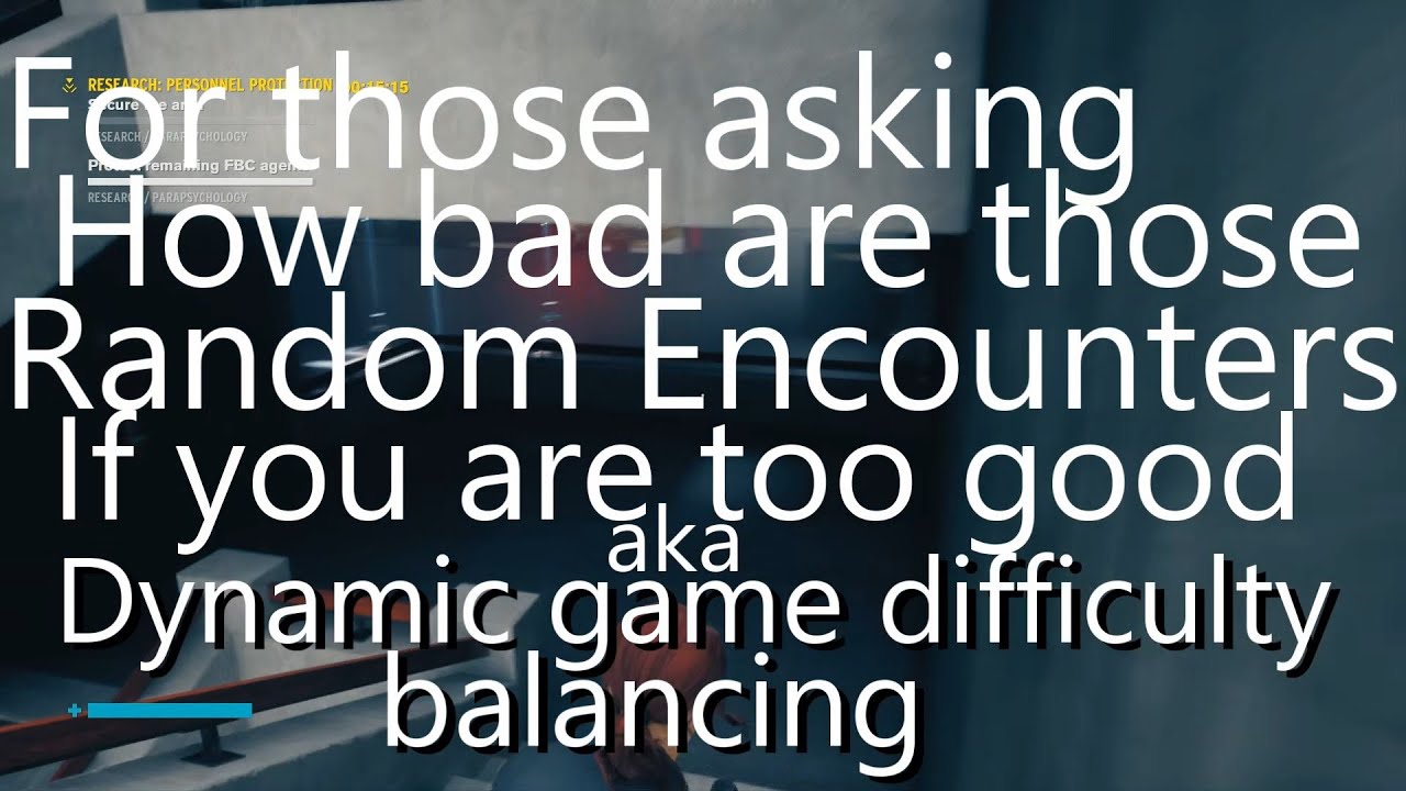 Control (2019) Dynamic Game Difficulty - YouTube