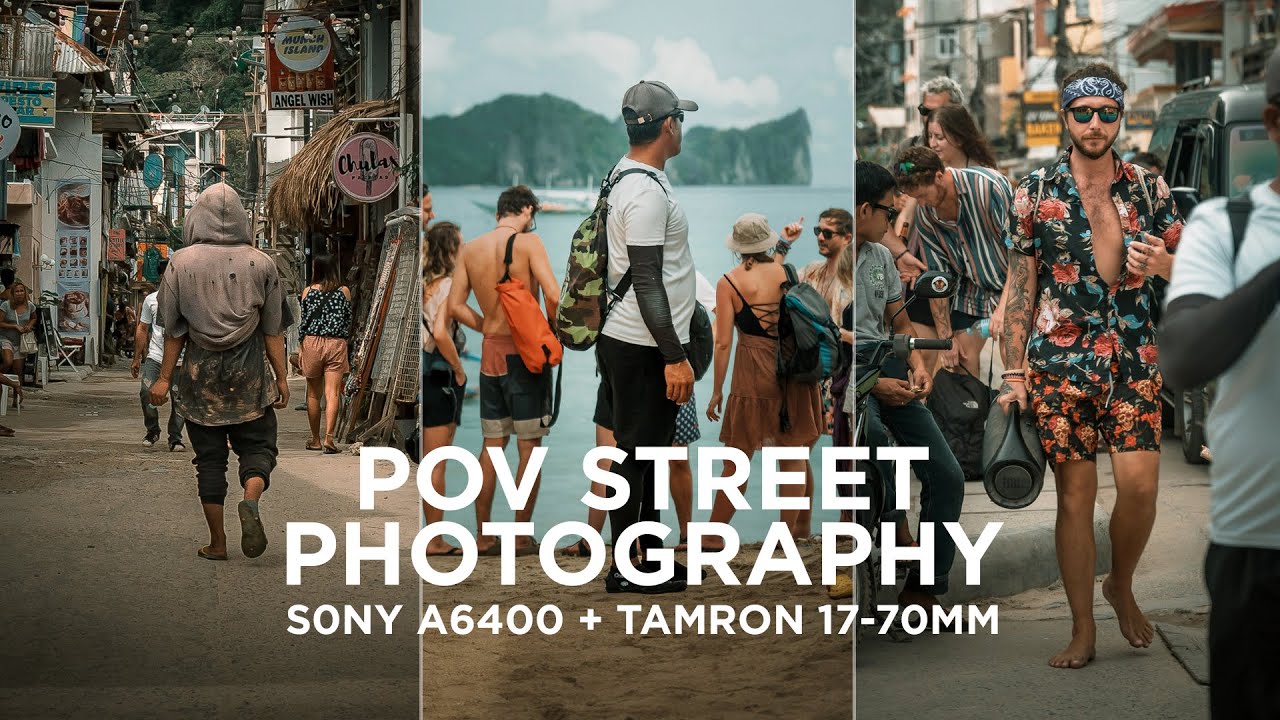 POV Street Photography (Sony A6400 + Tamron 17-70mm) - YouTube