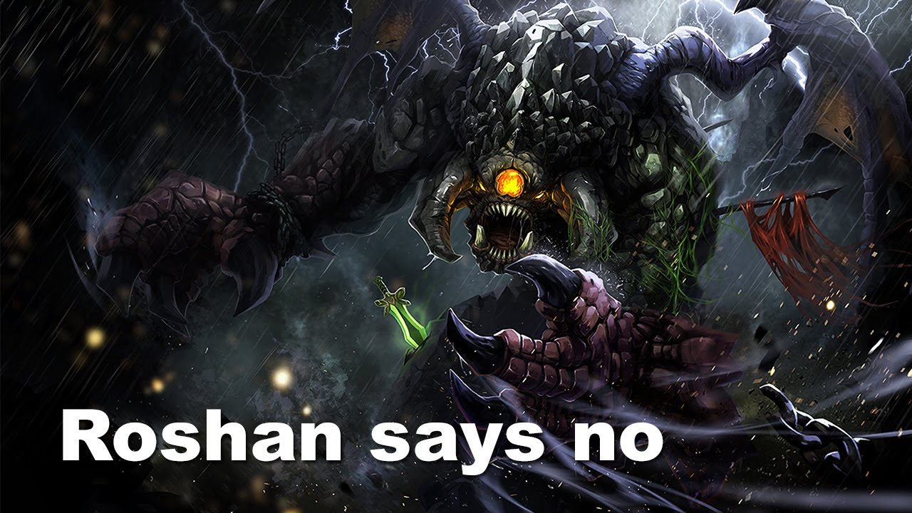 Roshan Wins Epic Base Race MVP Archon TI5 Dota 2 - YouTube