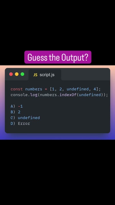Guess The Outputprogramming Javascript Coding Html Css Html5 Webdevelopment