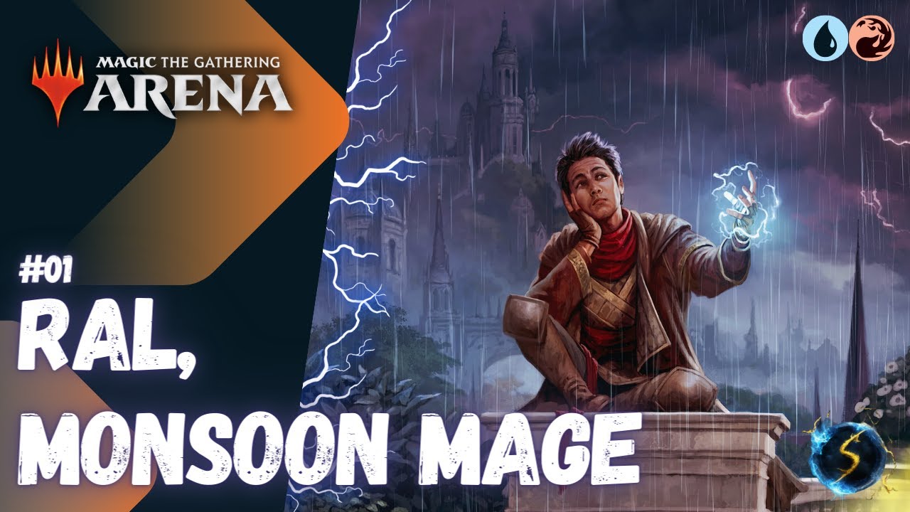 It's Showtime: Ral, Monsoon Mage 🔥💧 #01 - MTG Arena - Historic Brawl ...