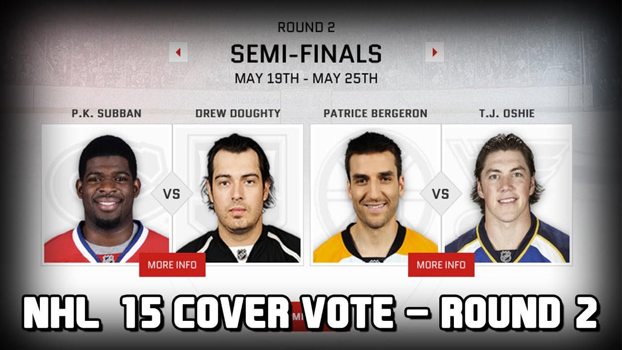 NHL 15 Cover Vote - Round 2 - YouTube