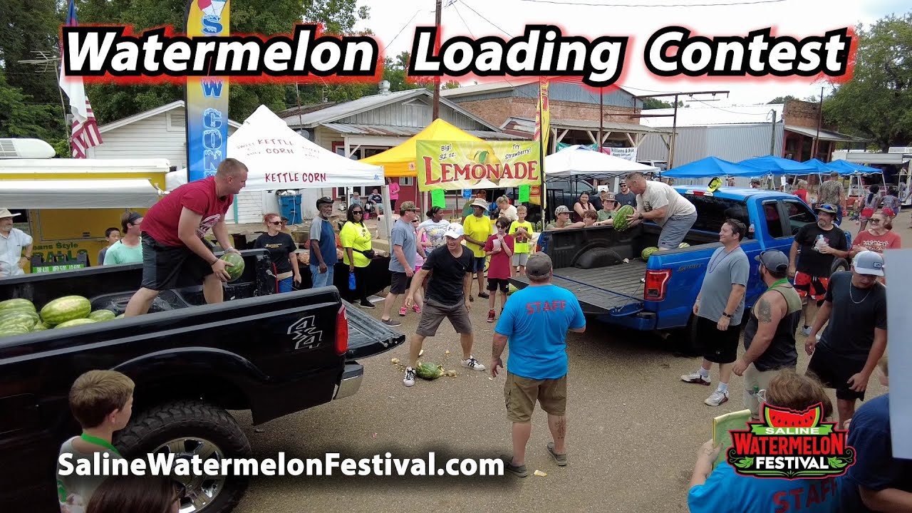 Wildest Watermelon Loading Contest in Louisiana - YouTube