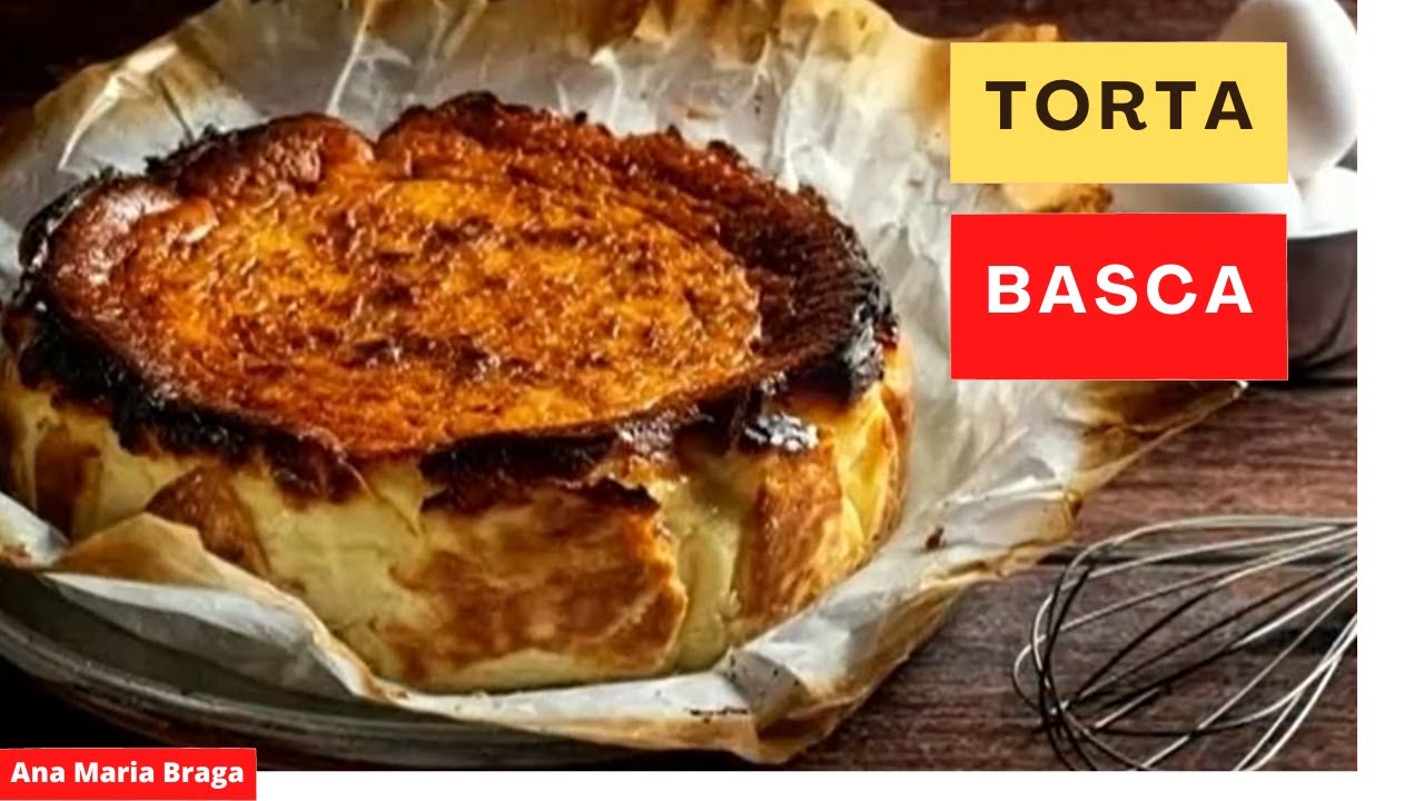 Torta Basca - Ana Maria Braga - (mais você) receita de hoje 20/12/2022 ...