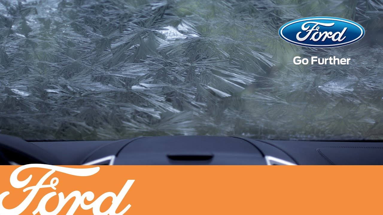 Ford Quickclear verwarmde voorruittechnologie - YouTube