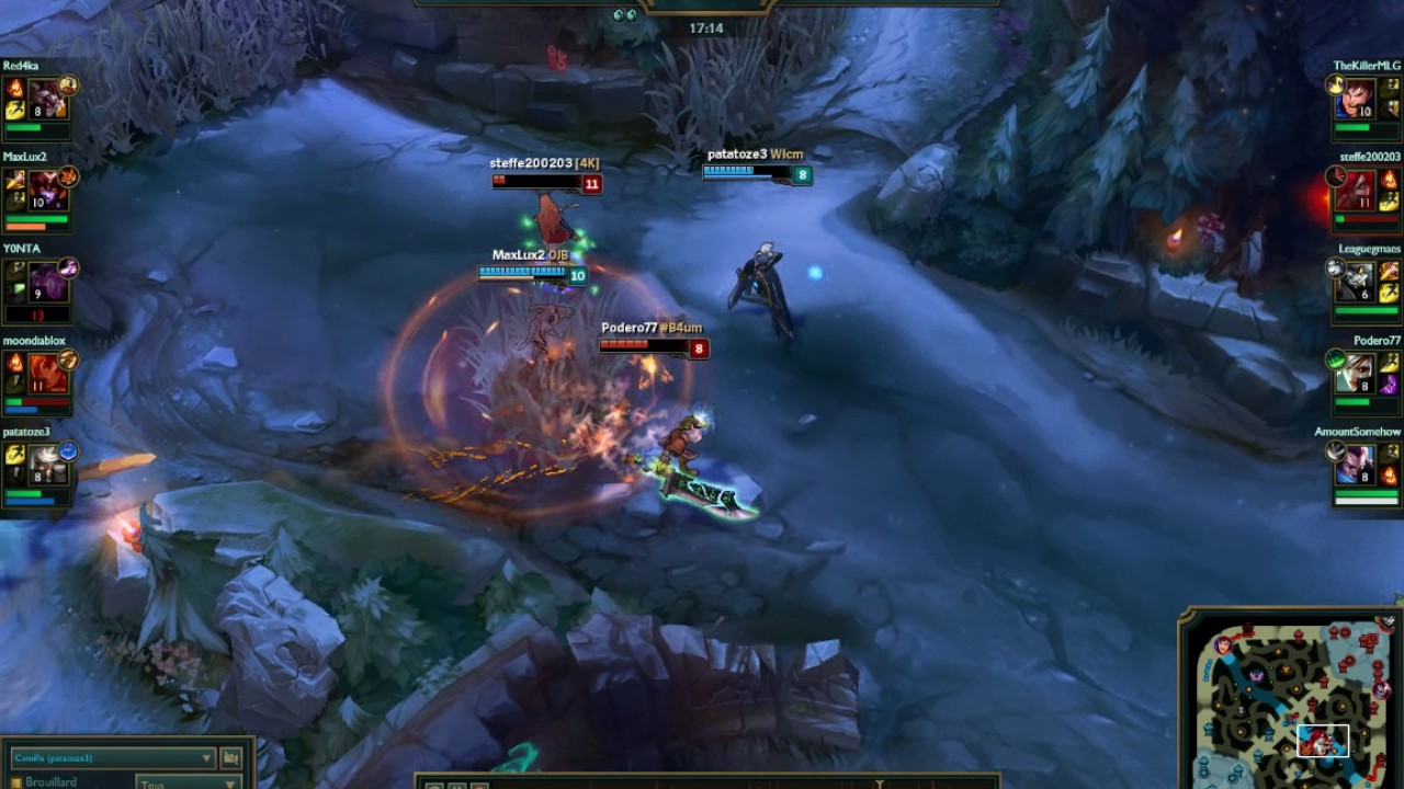 [LoL] Epic Camille Ult Bug - YouTube