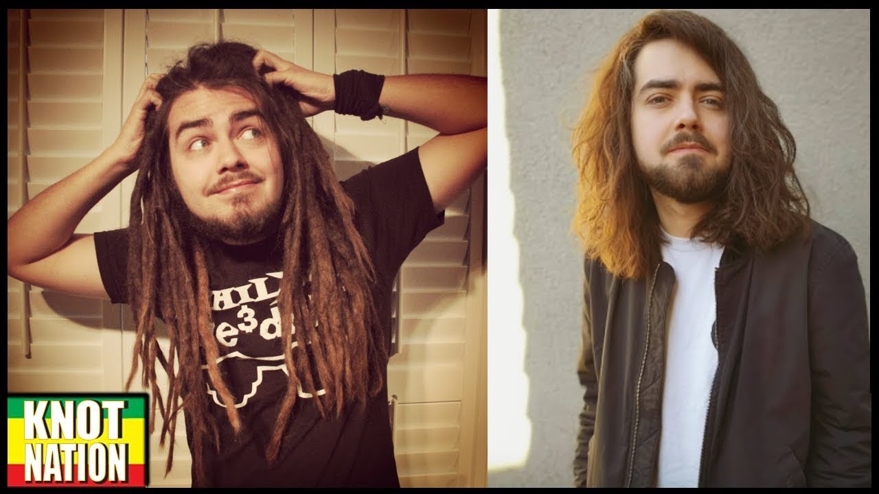 Lazy Dreads Combs Out His ICONIC DREADLOCKS - YouTube