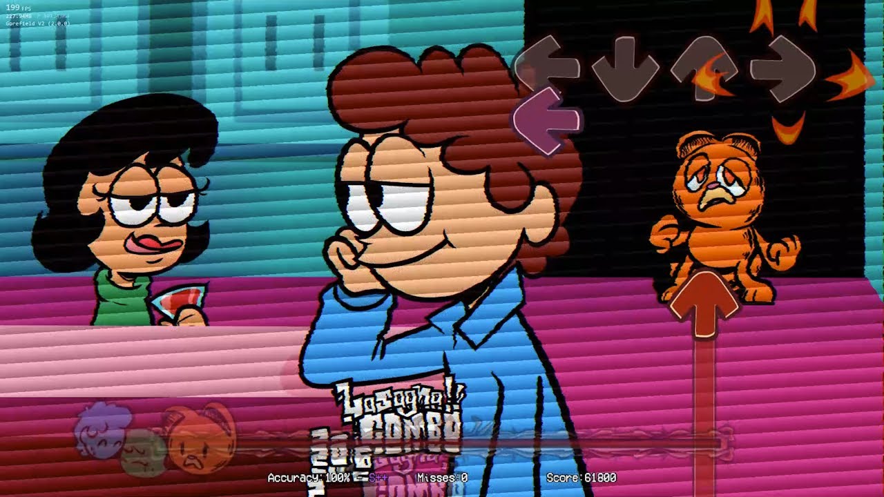 FNF - VS Gorefield V2 - Take me JON - YouTube