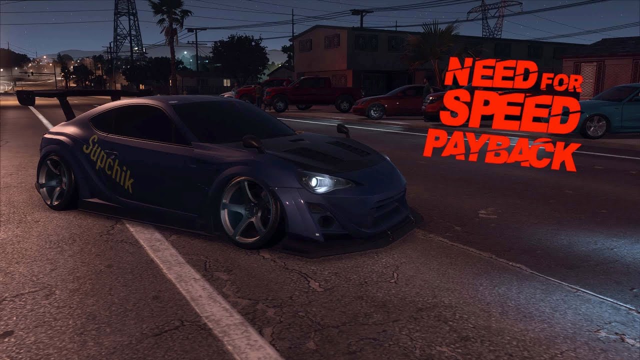 NFS Payback Дрифт Subaru BRZ Мировой рекорд. - YouTube