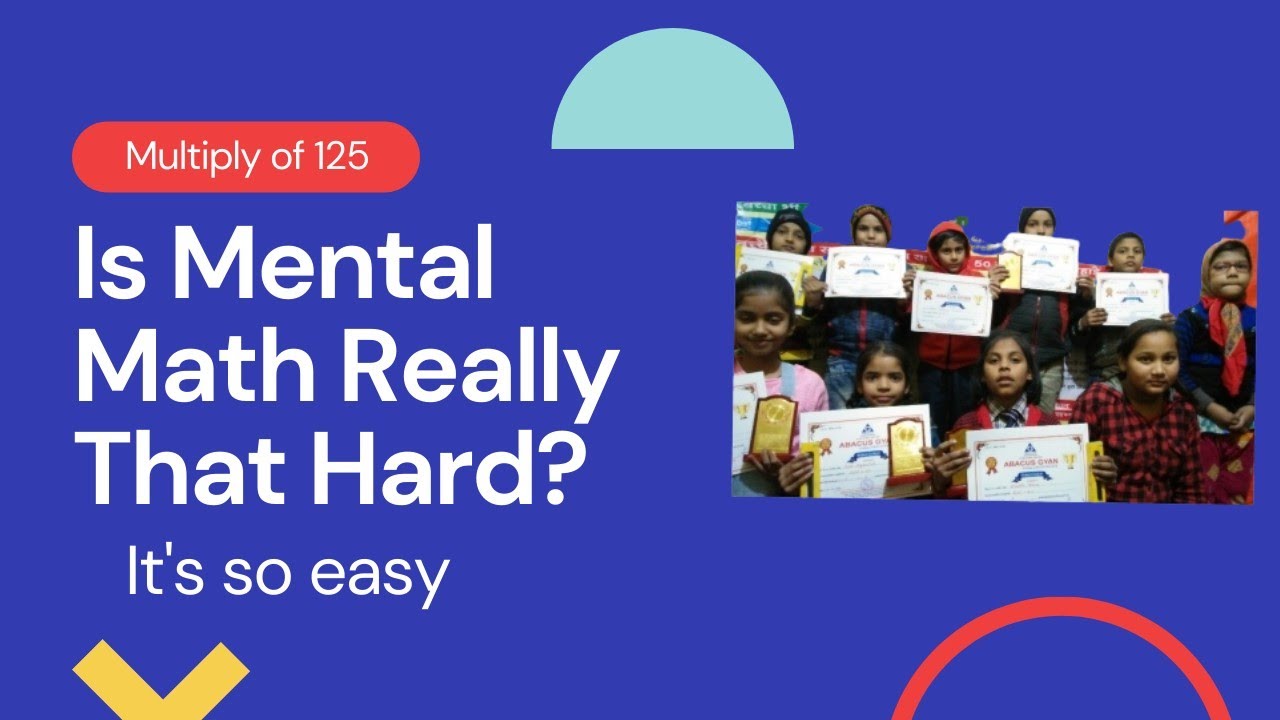 MULTIPLICATION OF 125 - YouTube
