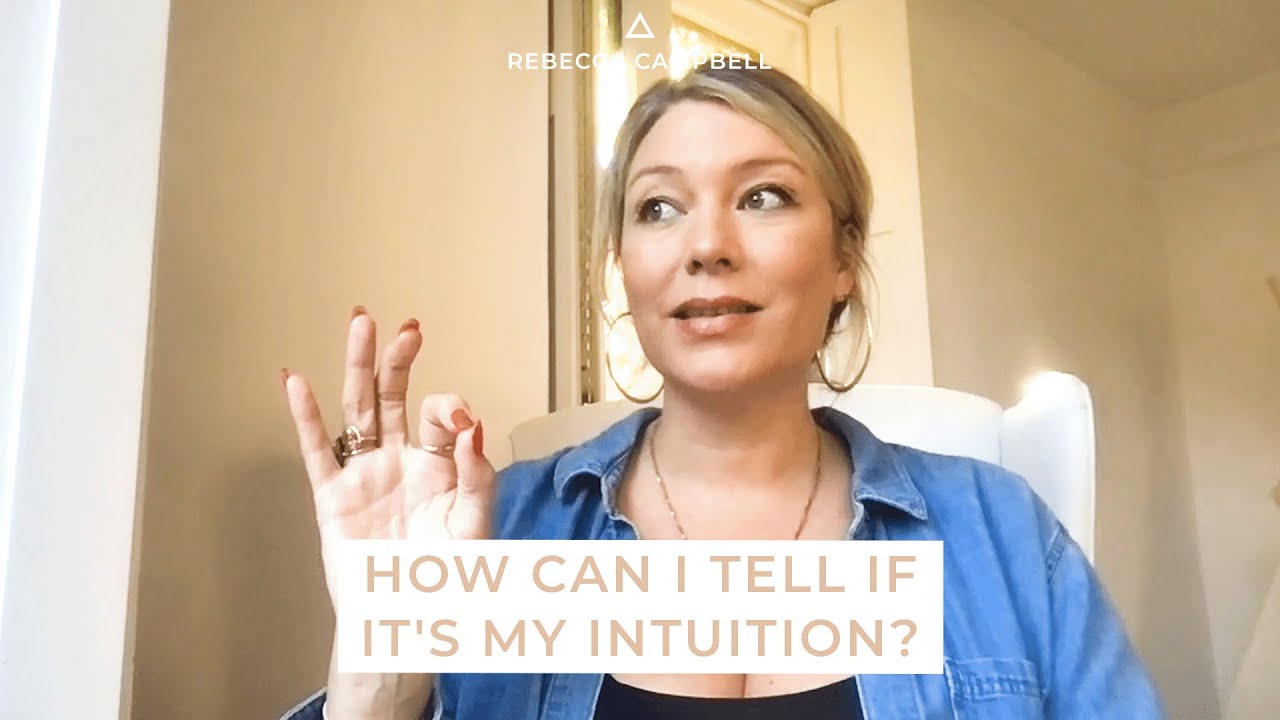 How can I tell if it's my intuition? - YouTube