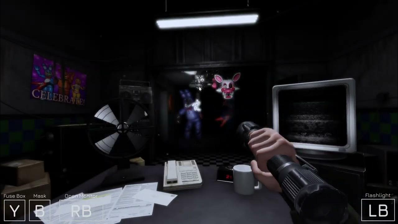 Beating fnaf 2 reimagined night 3 - night 5 + all dialogues - YouTube