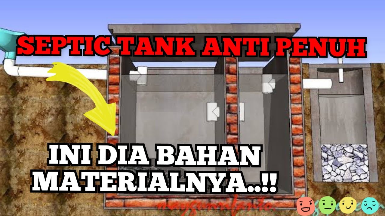 SEPTIC TANK ANTI PENUH..!!! INI DIA KEBUTUHAN BAHAN MATERIAL NYA ...