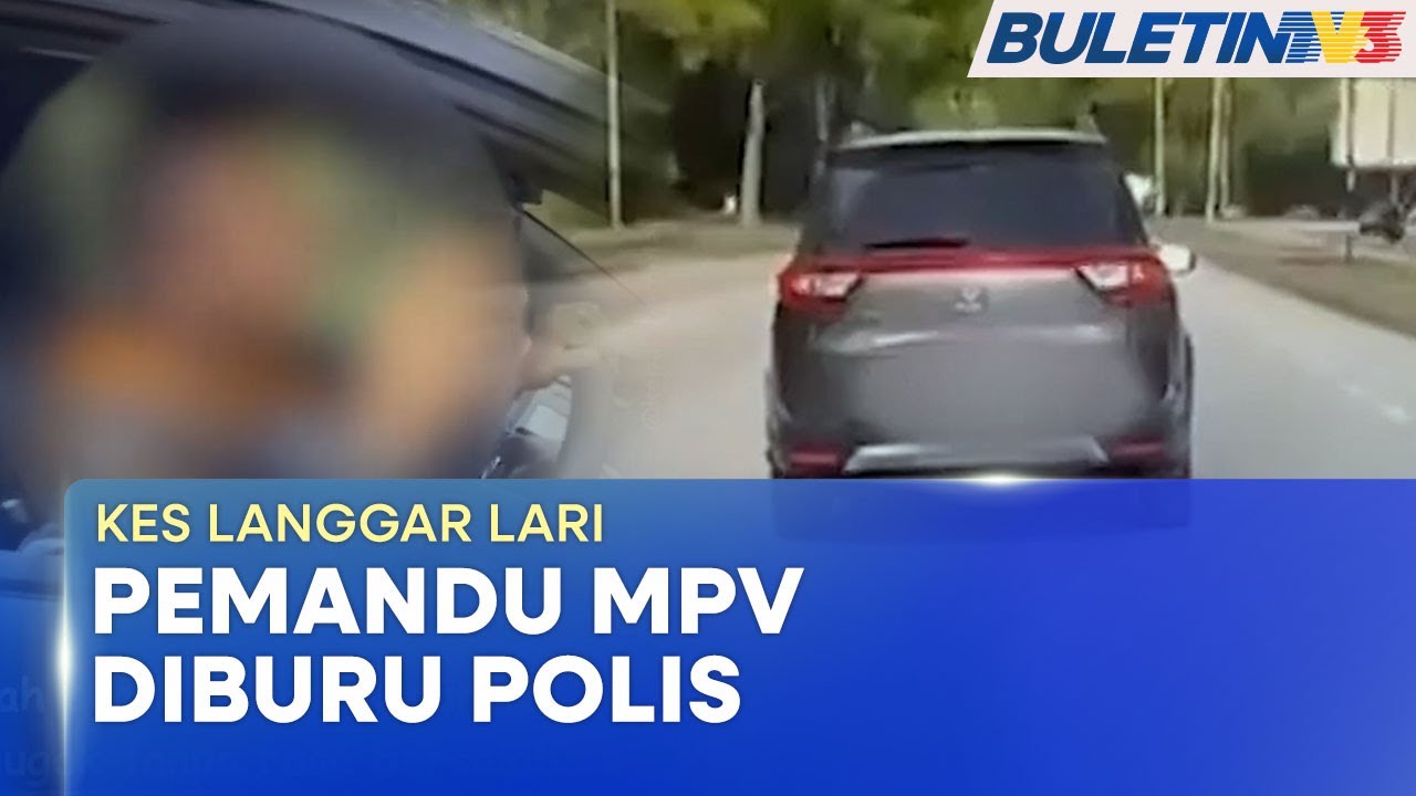 KES LANGGAR LARI | Polis Buru Pemandu MPV (BU) - YouTube