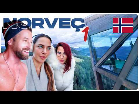 NORVEÇ'te Masal Gibi DAĞ EVİ, Sauna ve BUZ GİBİ Göl Deneyimi - 1. BÖLÜM 🇳🇴