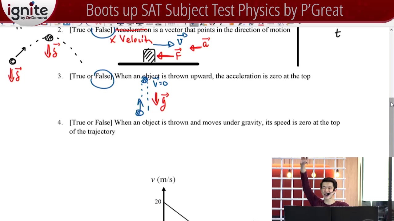 Boots up SAT Subject Test Physics by P'Great Part 1 (28-05-61) - YouTube