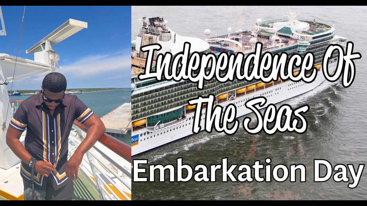 Embarkation Day!! Royal Caribbean Independence of the Seas - YouTube