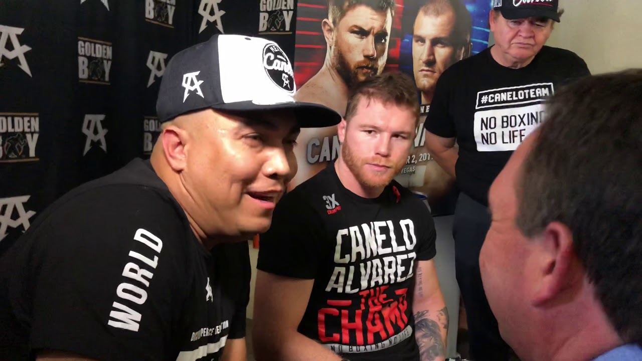 Canelo Shows Off New Tattoo Talks Golf And GGG Fight #3 - YouTube