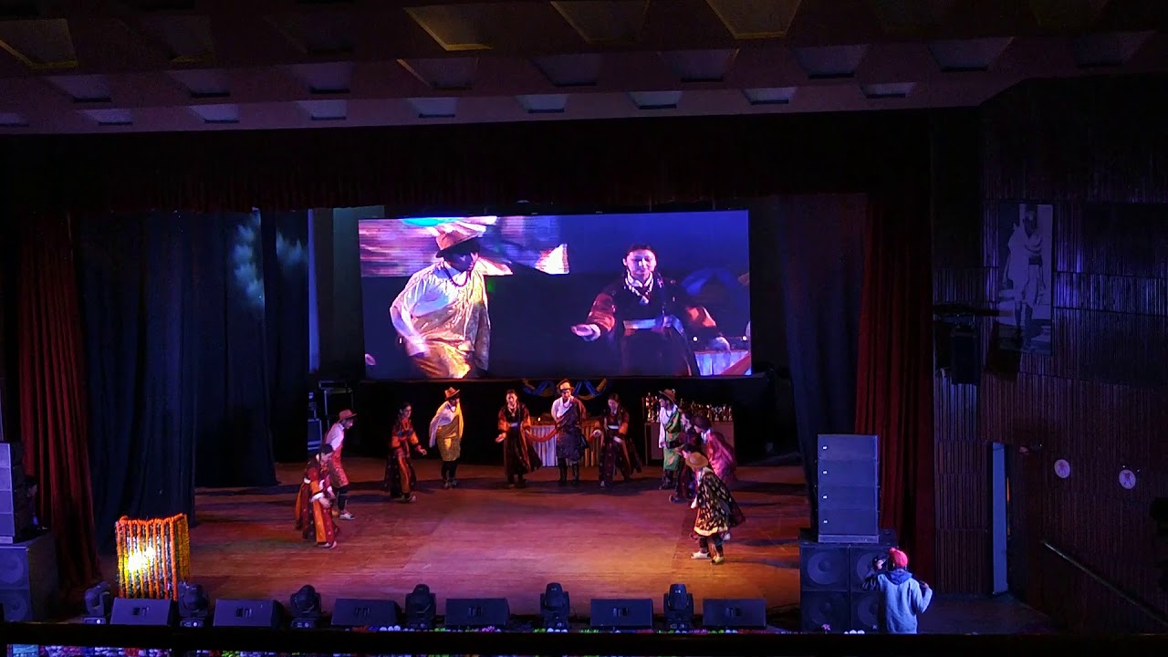 Jabro dance by ladakhi students at Delhi Losar - YouTube