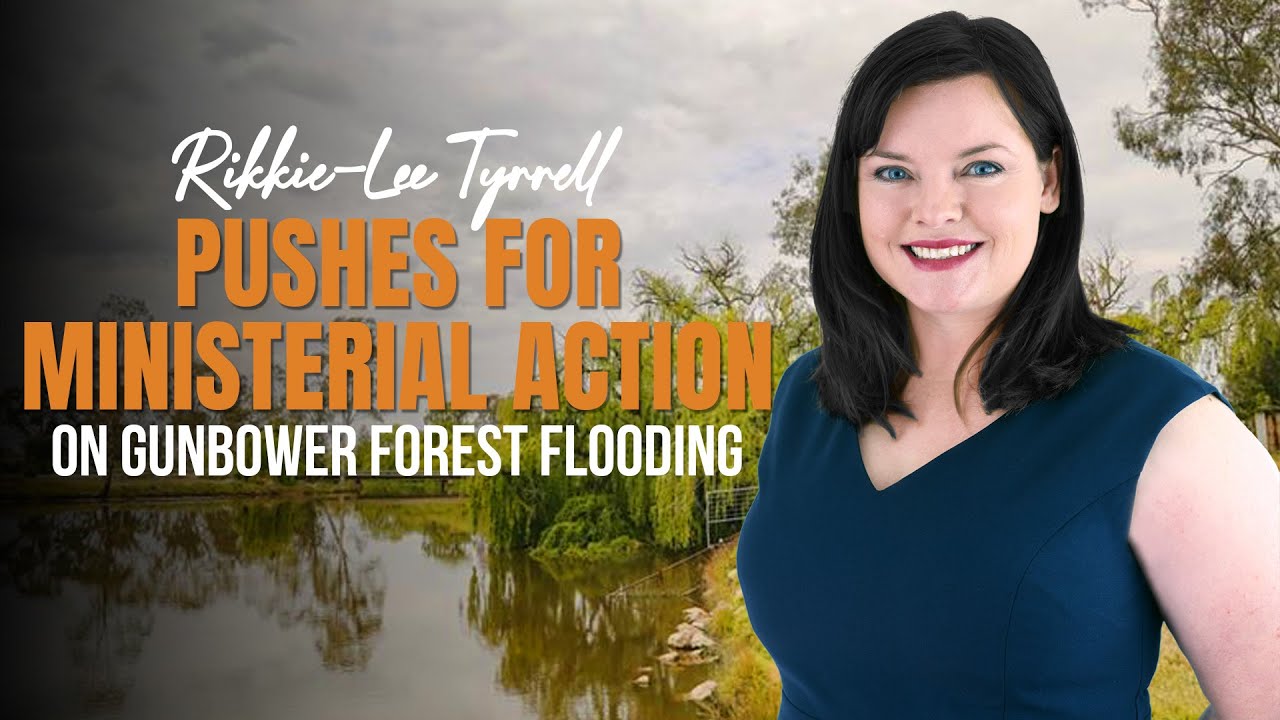 Rikkie-Lee Tyrrell Pushes for Ministerial Action on Gunbower Forest ...