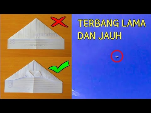 Pesawat Kertas Terbang Lama Dan Jauh