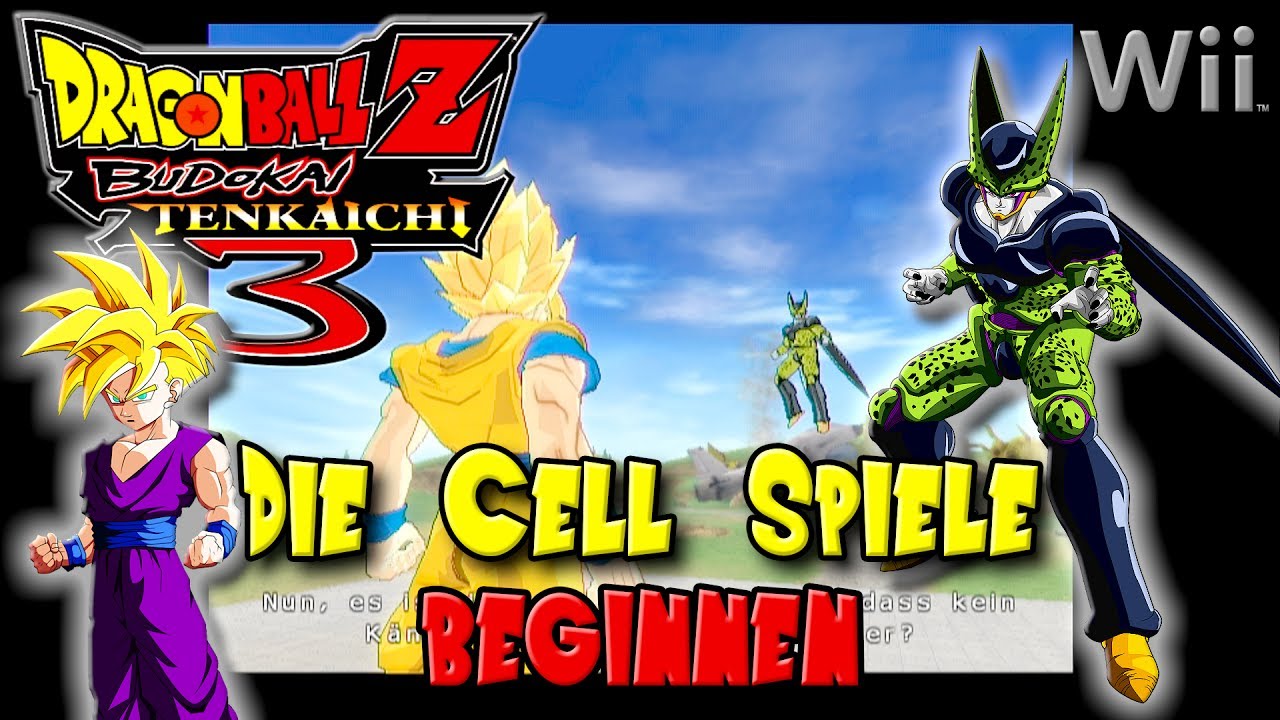 Dragon Ball Z Budokai Tenkaichi 3 - Story Mode - Die Cell-Spiele ...