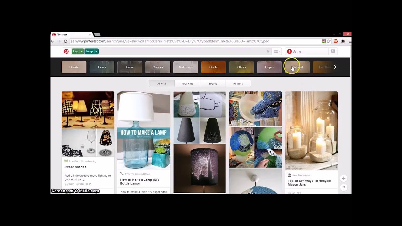 Pinterest tutorial - YouTube