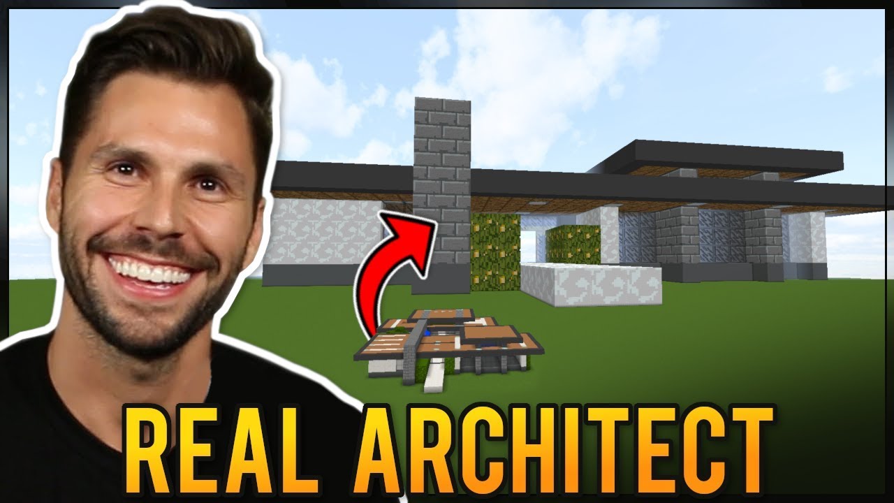 Transforming A Real Architect's Minecraft Mansion Build - YouTube