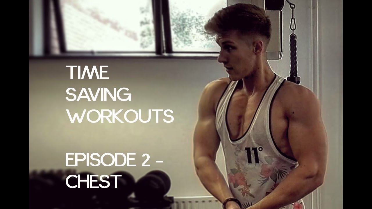 45 Minute Workout - CHEST | Student Bodybuilding - YouTube
