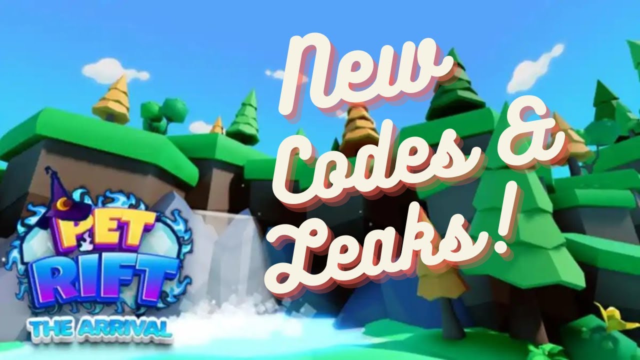 Pet Rift New Codes and Leaks! - YouTube