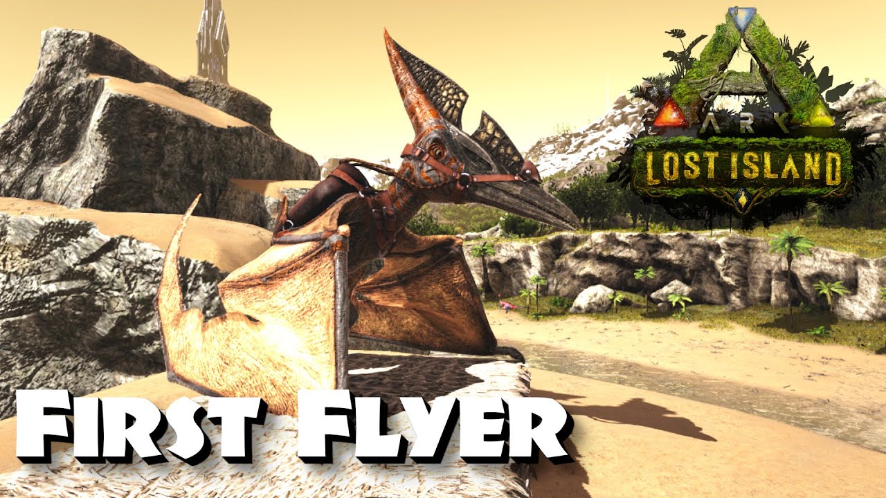 "First Flyer" - Lost Island - ARK: Survival Evolved - Episode 4 - YouTube