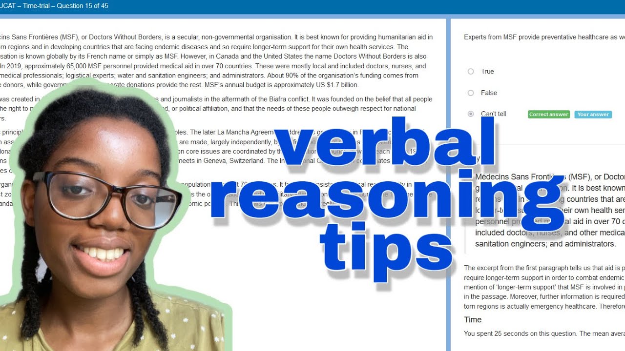 UCAT VERBAL REASONING LAST MIN TIPS FT. MEDIFY: WHAT I WISHED I KNEW ...